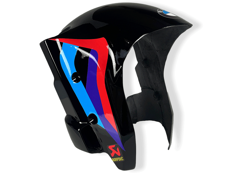 FRONT MUDGUARD GP VERSION WITH RACING AIR INTAKES PAINTED SIXFIBER ...