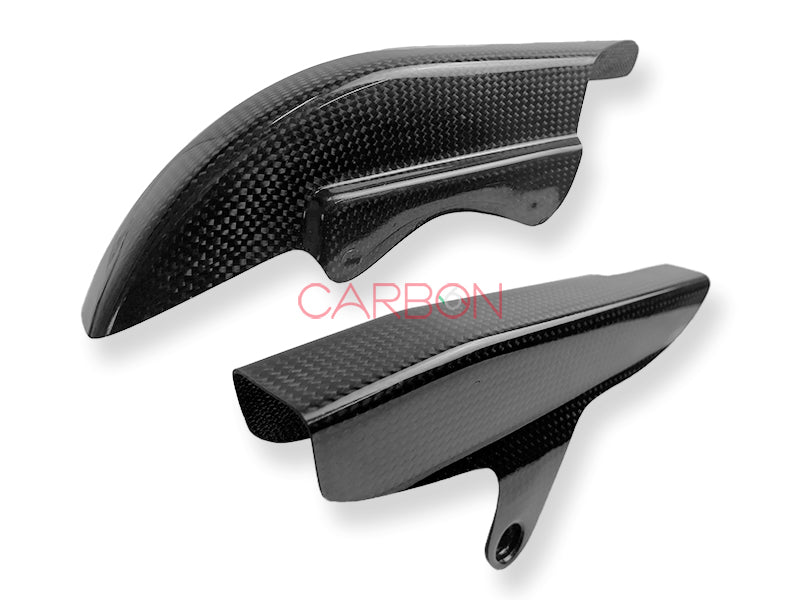 CUBRE CADENA 2 PIEZAS CARBONO RACING DUCATI MONSTER 900 S4 Y 1000 S2R
